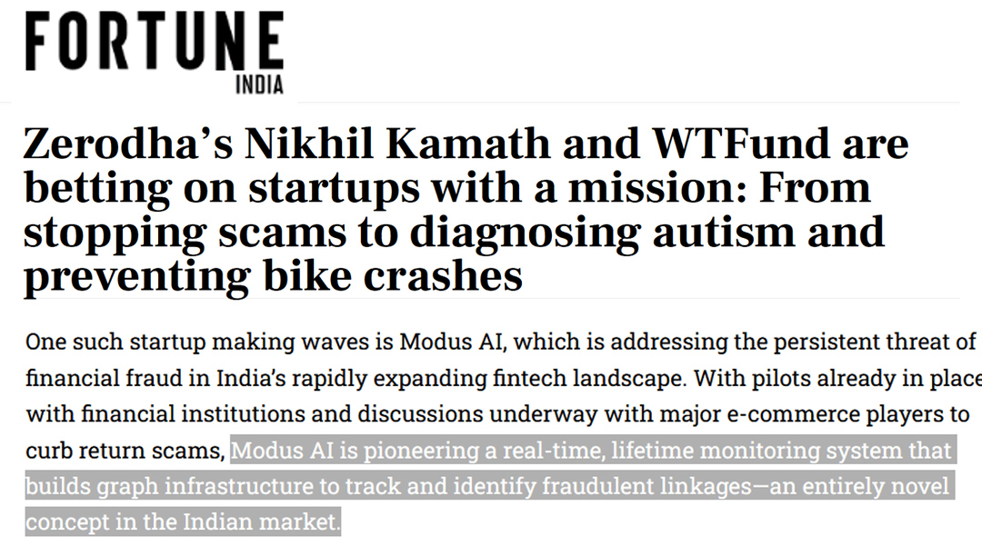 Modus AI | AI for Risk & Compliance